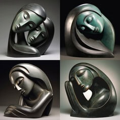 Sculptor Alexander Archipenko: Art Style Inspirations & Samples
