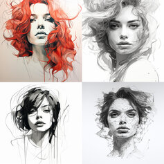 One Line Art Art: Inspirations and Style References