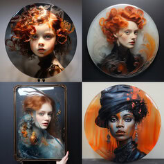 Resin Art Art: Inspirations and Style References