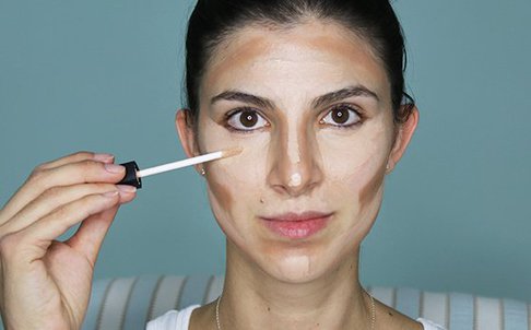 contouring for square face