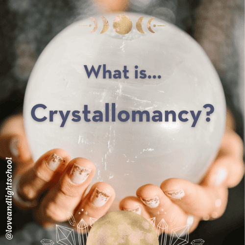 Divination with Crystals | Working with Crystal Balls, Obsidian Mirrors ...