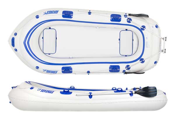 Sea Eagle SE9 Inflatable Fishing Boat Review (opt. Motor) | Kayak Guru