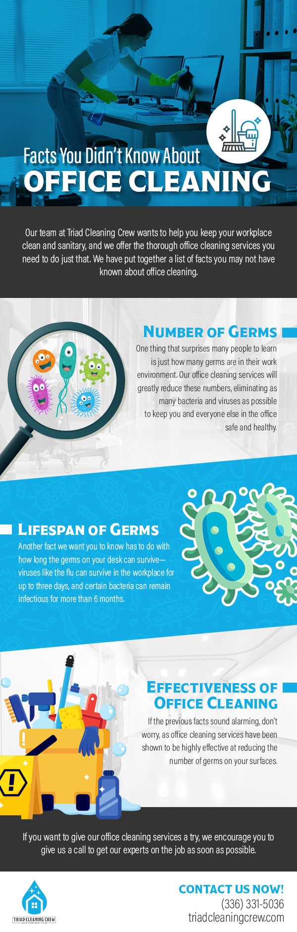 cleaning services infographic