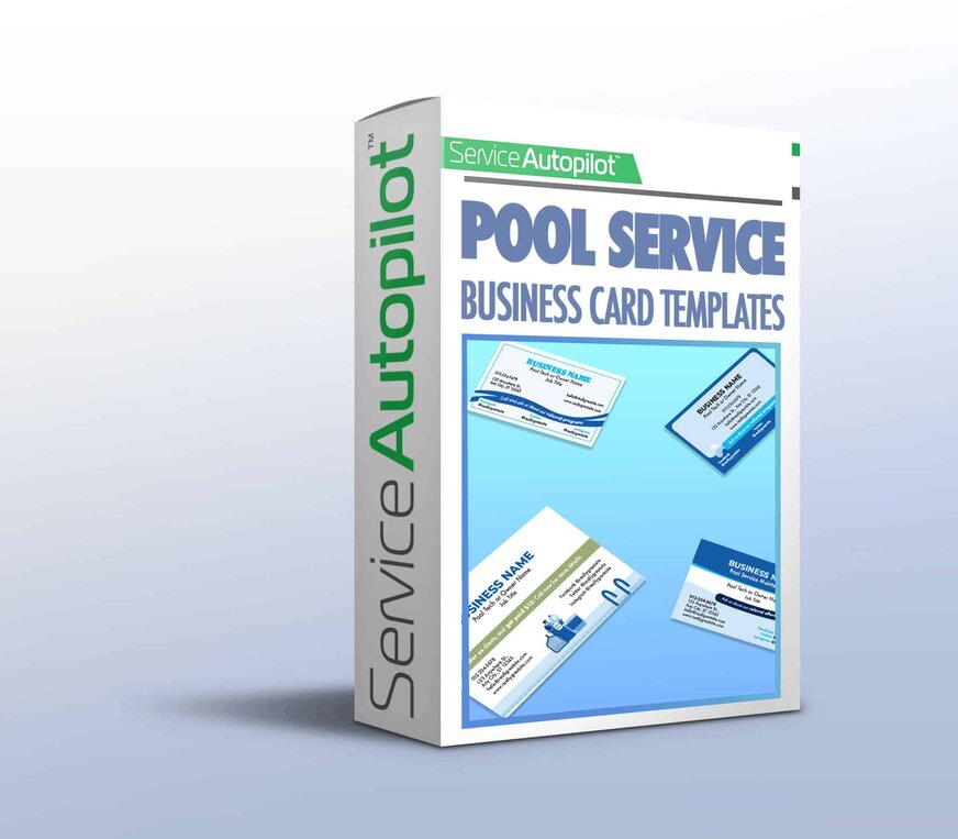 Pool Company Business Cards Swimming Instructor Business Card Template