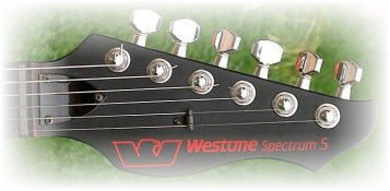 Westone Guitar Logo Vtg 80s WESTONE GUITARS & BASSES MAGAZINE AD PAGE