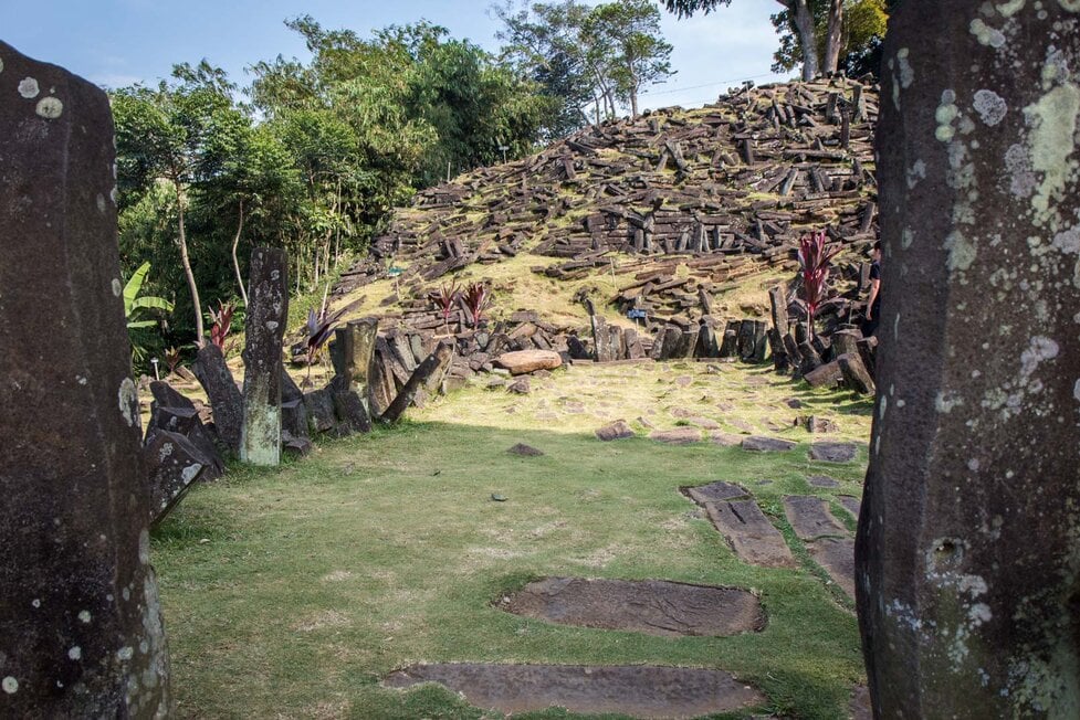 Indonesia Ancient Ruins Ancient Temple In Tampaksiring. Bali,