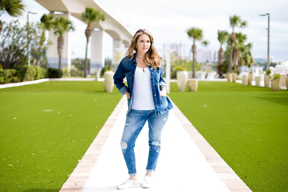 spring walking outfits