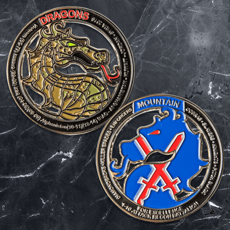 Military Coin Designs: Our Favorite Military Coins | Custom Challenge Coins