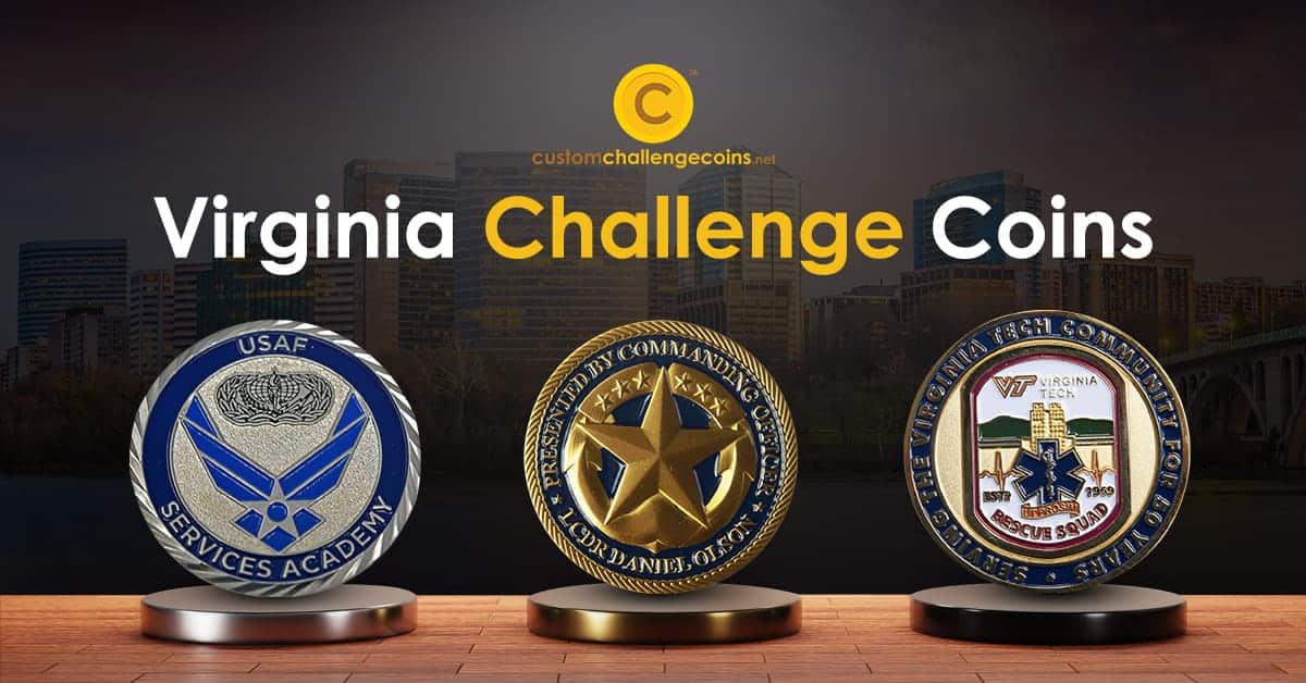 Virginia Challenge Coins | Custom Challenge Coins | Trusted Custom Coin ...