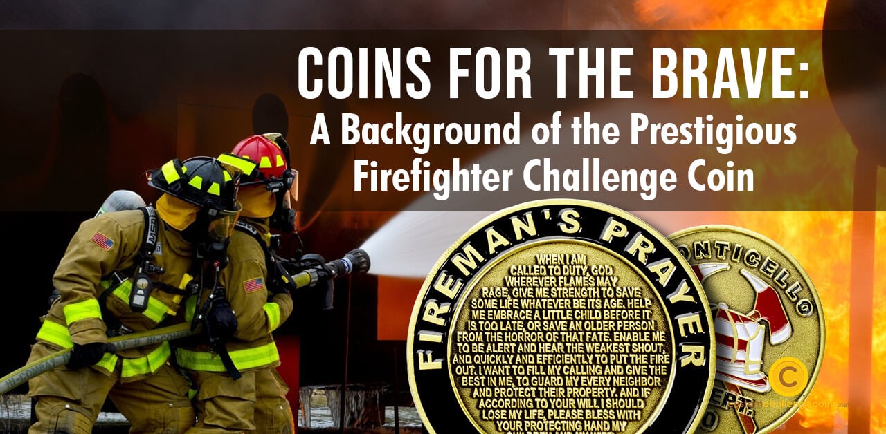 Firefighter Coins | Make Your Own Custom Challenge Coin