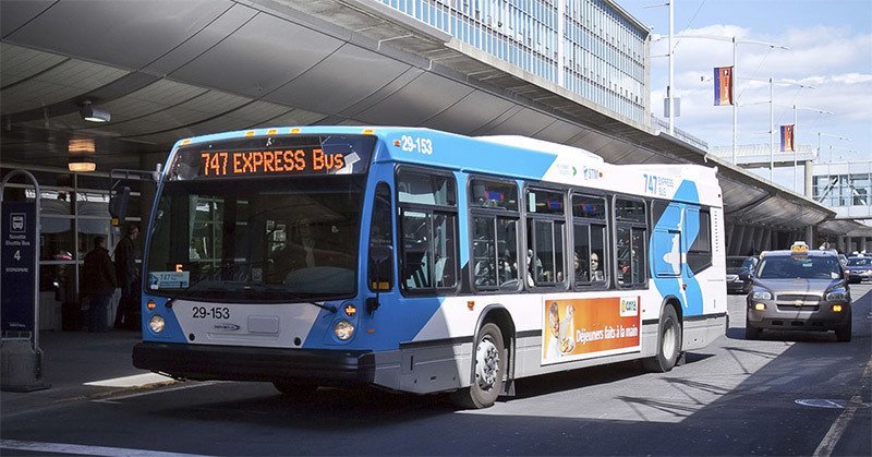 How To Get To Downtown Montreal From the Airport on the 747 Bus
