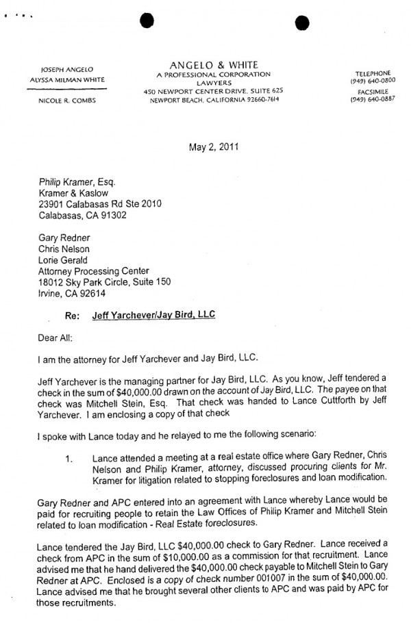 Philip Kramer, Kramer & Kaslow, and Attorney Processing Center Sued in ...