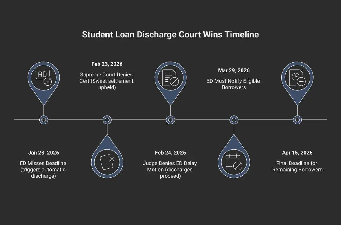 Student Loan Automatic Discharges to Proceed After Two Court Wins