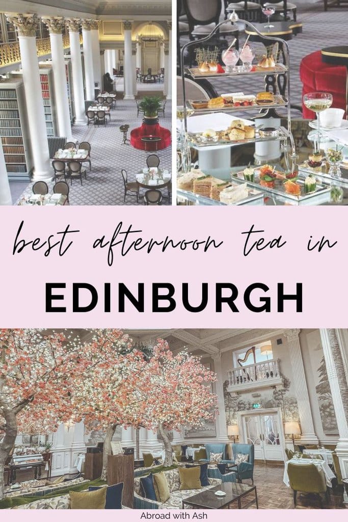 Best Afternoon Tea in Edinburgh | TOP 5 • Abroad with Ash