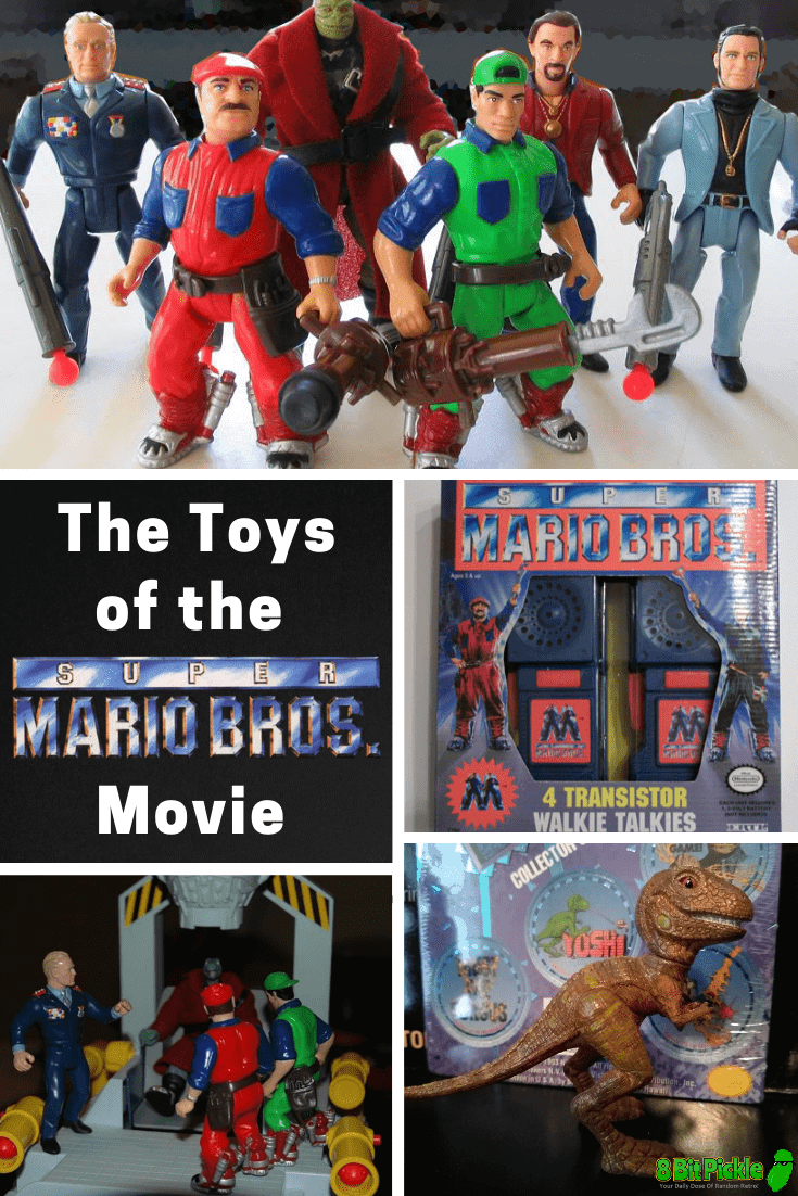 A Look Back At The Super Mario Bros Movie Toys | 8-Bit Pickle