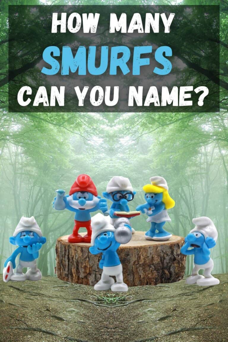 List Of Smurf Names (All Smurfs Characters From The 80s Cartoon)