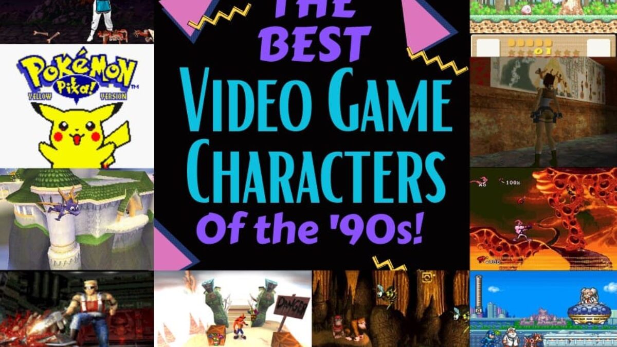 1990s Video Game Characters