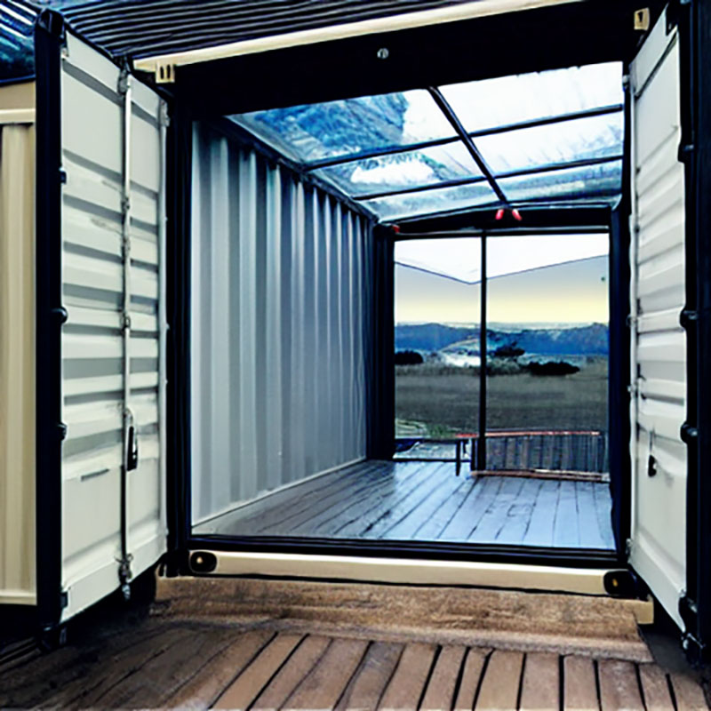 shipping container observatory - Adaptainer