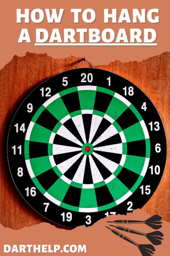 Wie Hänge Ich Eine Dartscheibe Auf? | DartHelp.com