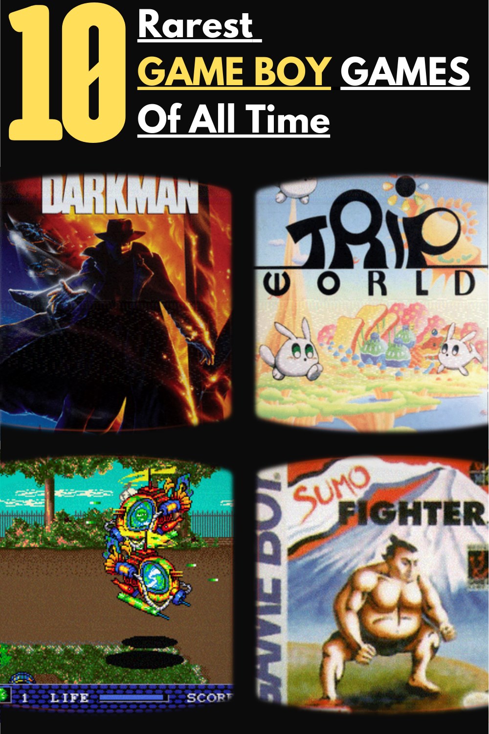 Top 10 Rarest Game Boy Games (And How Much They Cost Today)