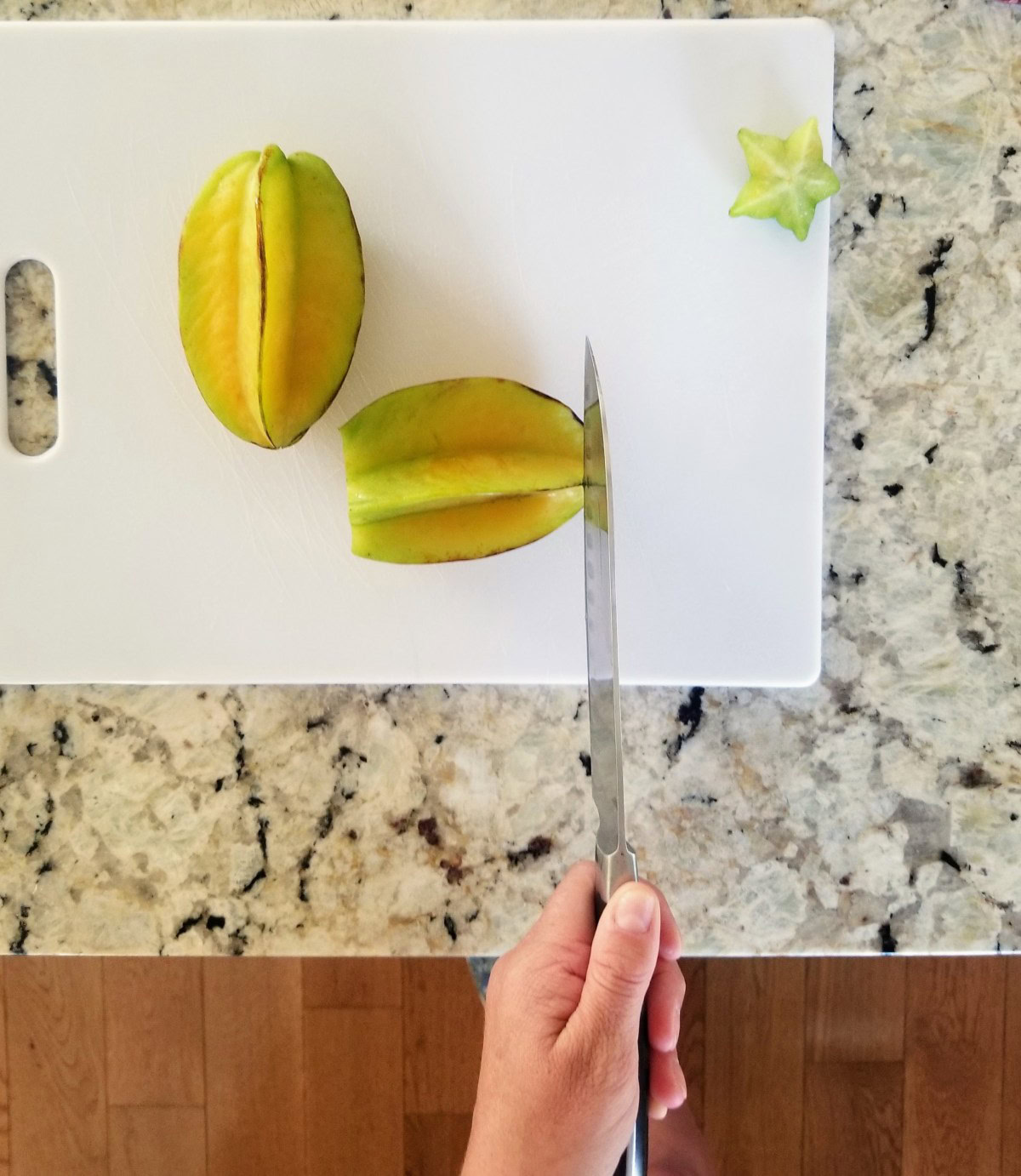 How to Cut a Starfruit - This Dear Casa