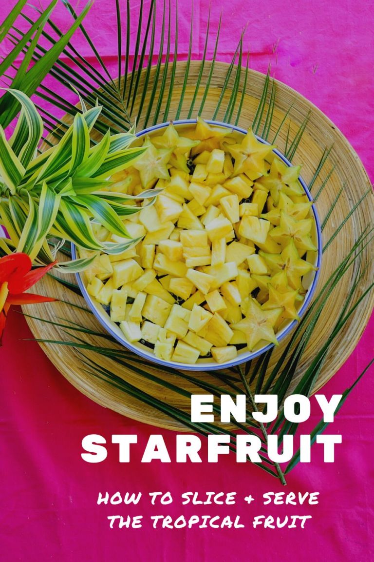 How to Cut a Starfruit - This Dear Casa