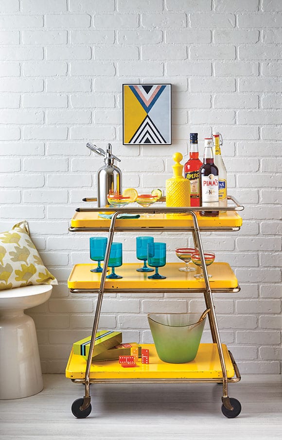 Building a Better Bar Cart - Imbibe Magazine