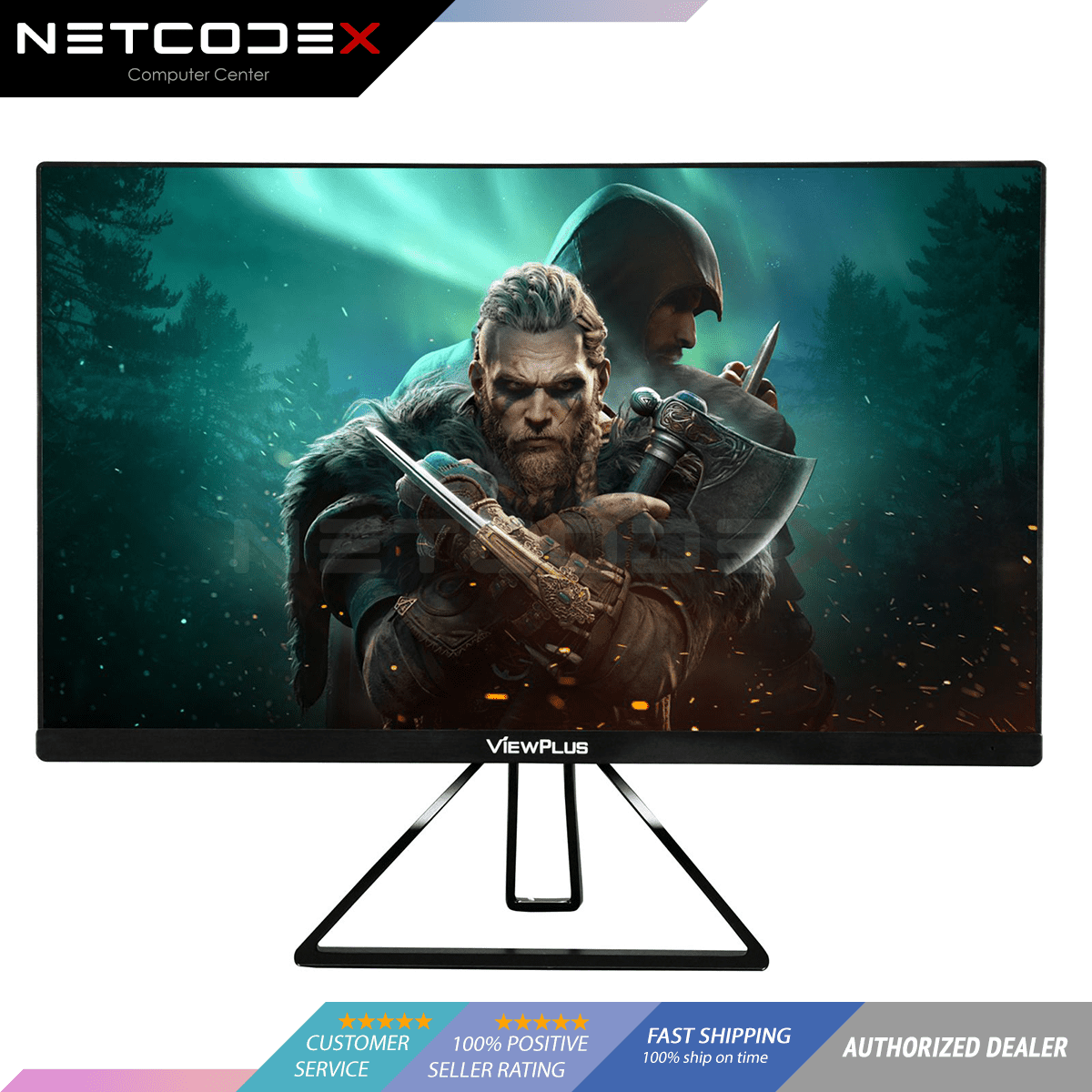 Buy ViewPlus ML-22H 21.5" Flat Panel 1920x1080 144hz FHD VA Frameless HDMI +1 DP+ 1 Audio Out ...