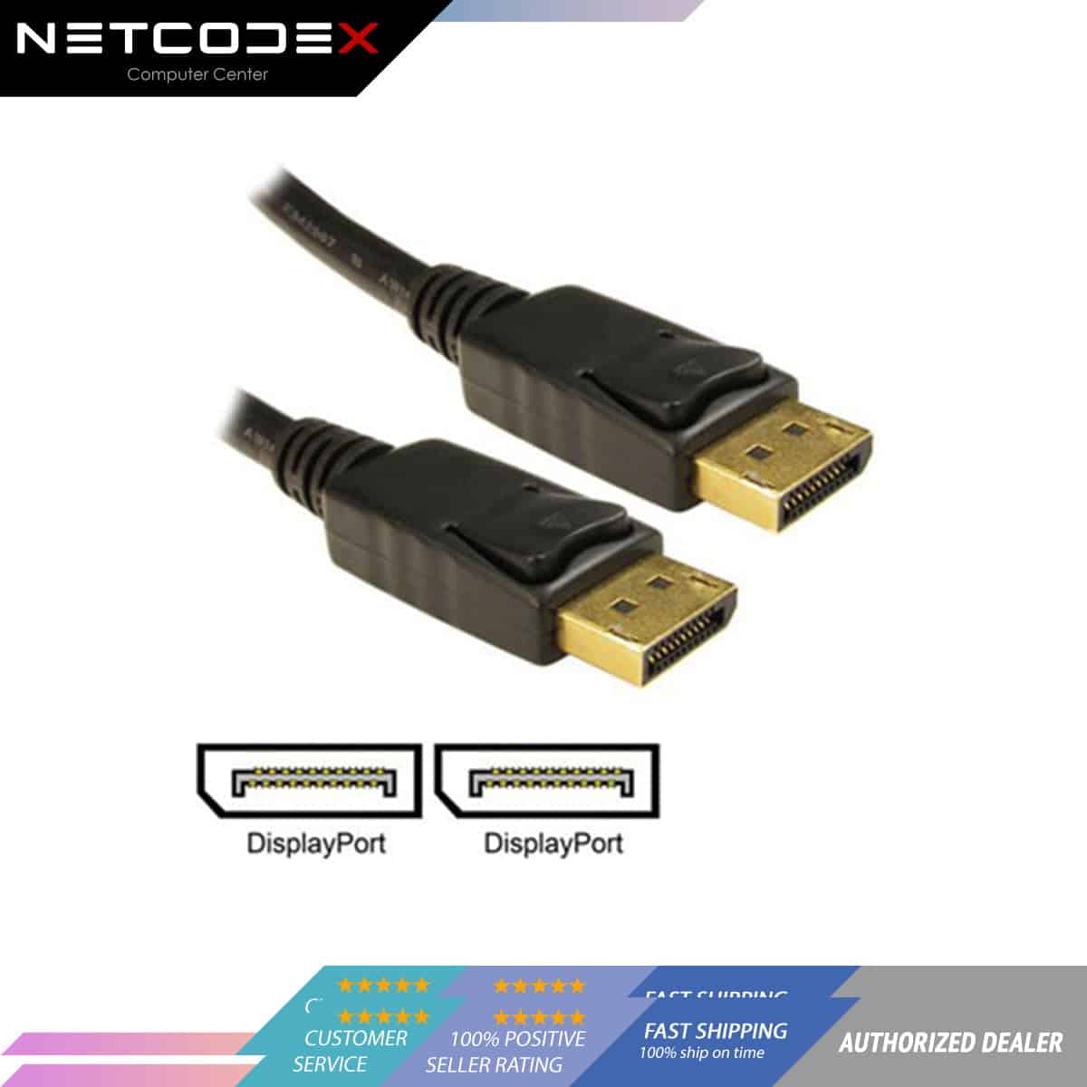 Buy AD-LINK Display Port Cable (60mhz) - 1.8m - Netcodex.ph