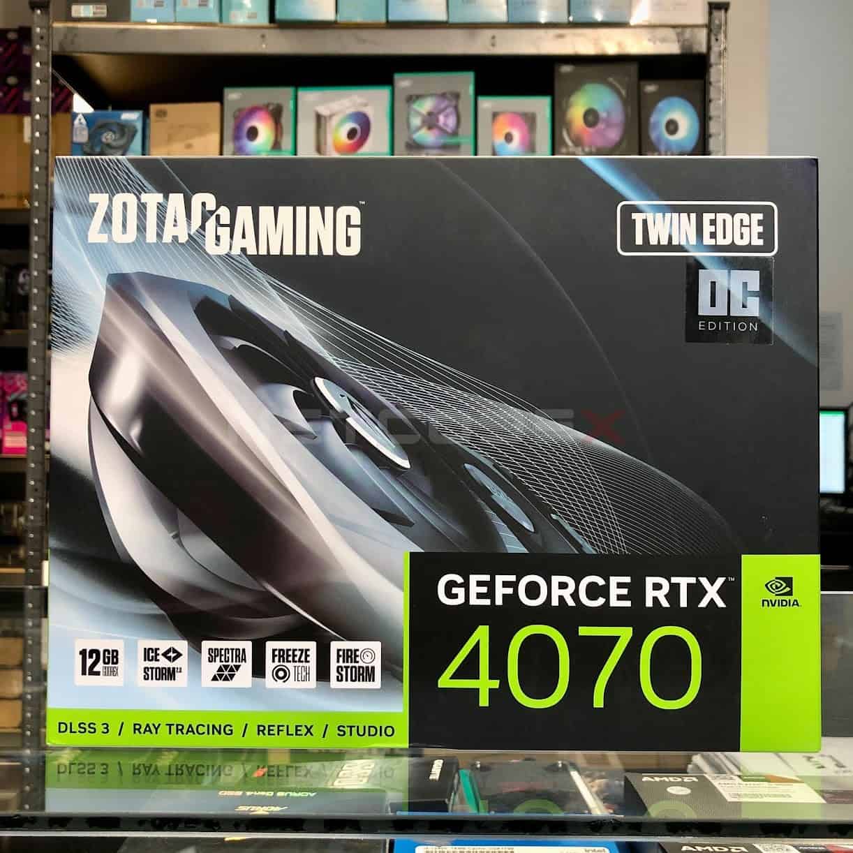 Buy Zotac Geforce RTX 4070 Twin Edge OC 12GB GDDR6x - ZT-D40700H-10M ...