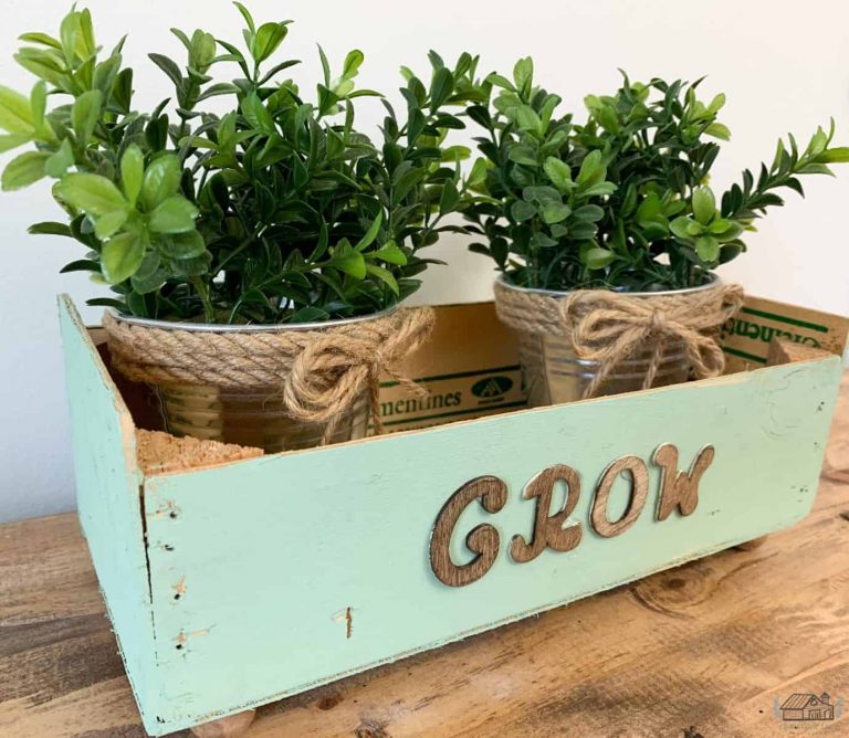 Repurposed Clementine Box | Oh My Sander