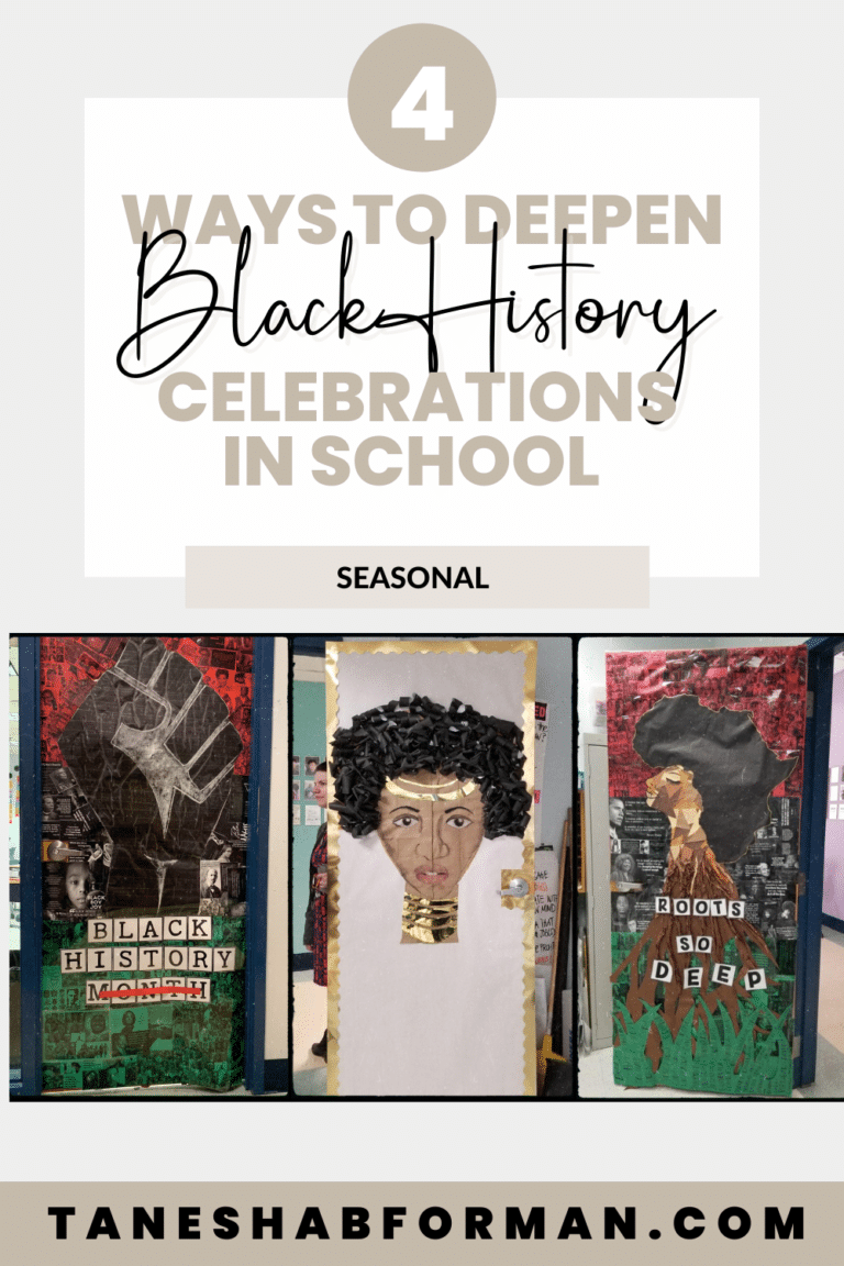 Honoring Black History In School – Tanesha B Forman
