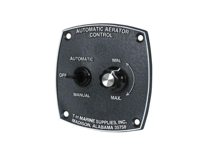 Live-well Aerator Control Panel