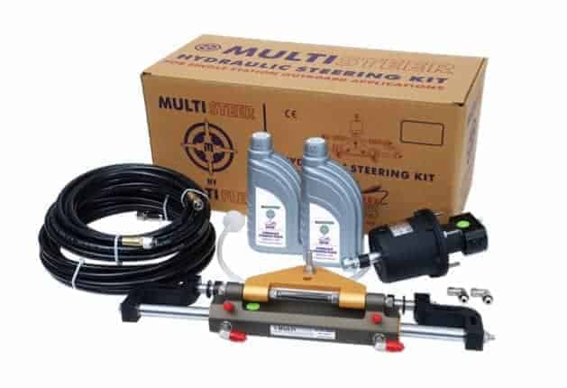 Multiflex Hydraulic Outboard Steering System Kit up to 115HP