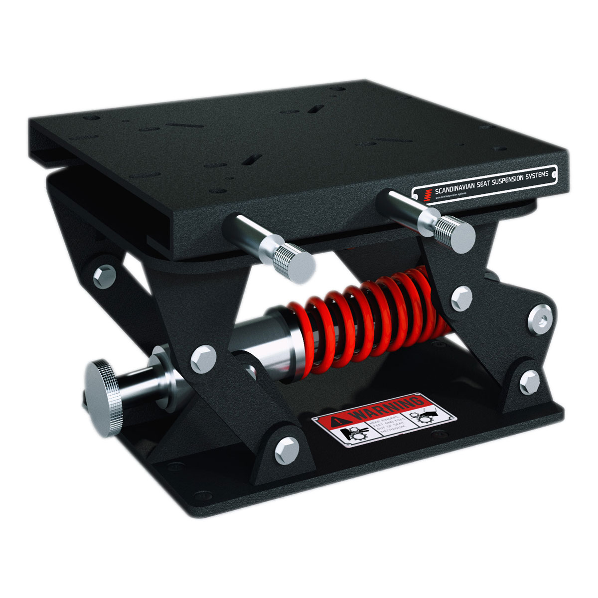 BLA Seat Suspension System with Swivel & Slide - Fixed Height 220mm