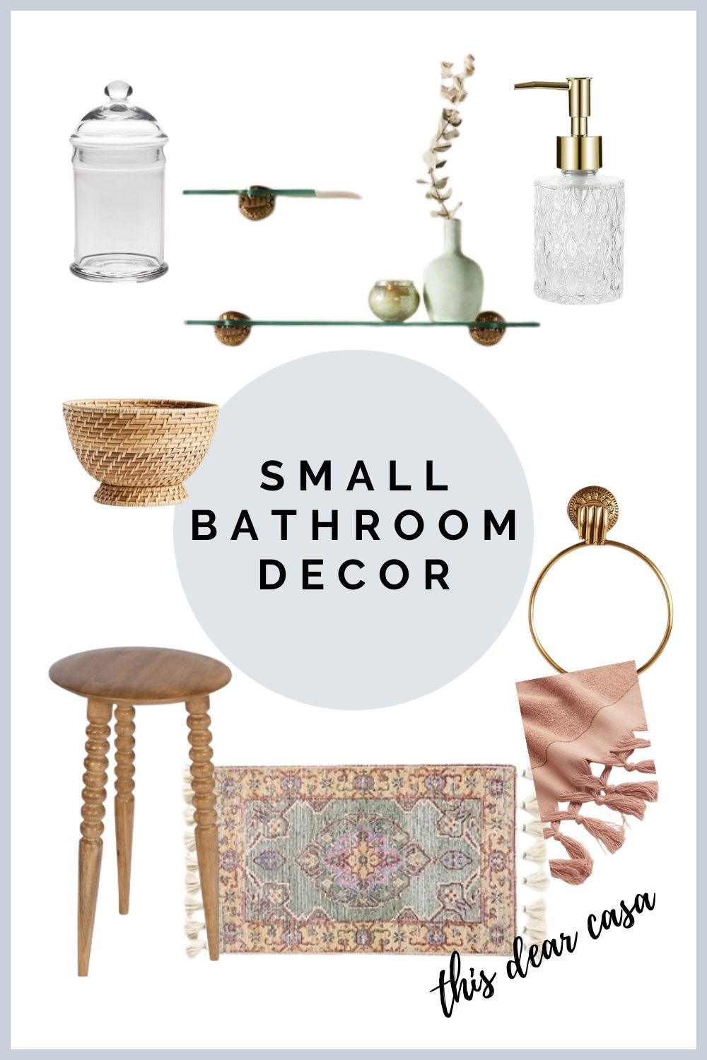 7 Ideas for Renovating a Small Bathroom - This Dear Casa