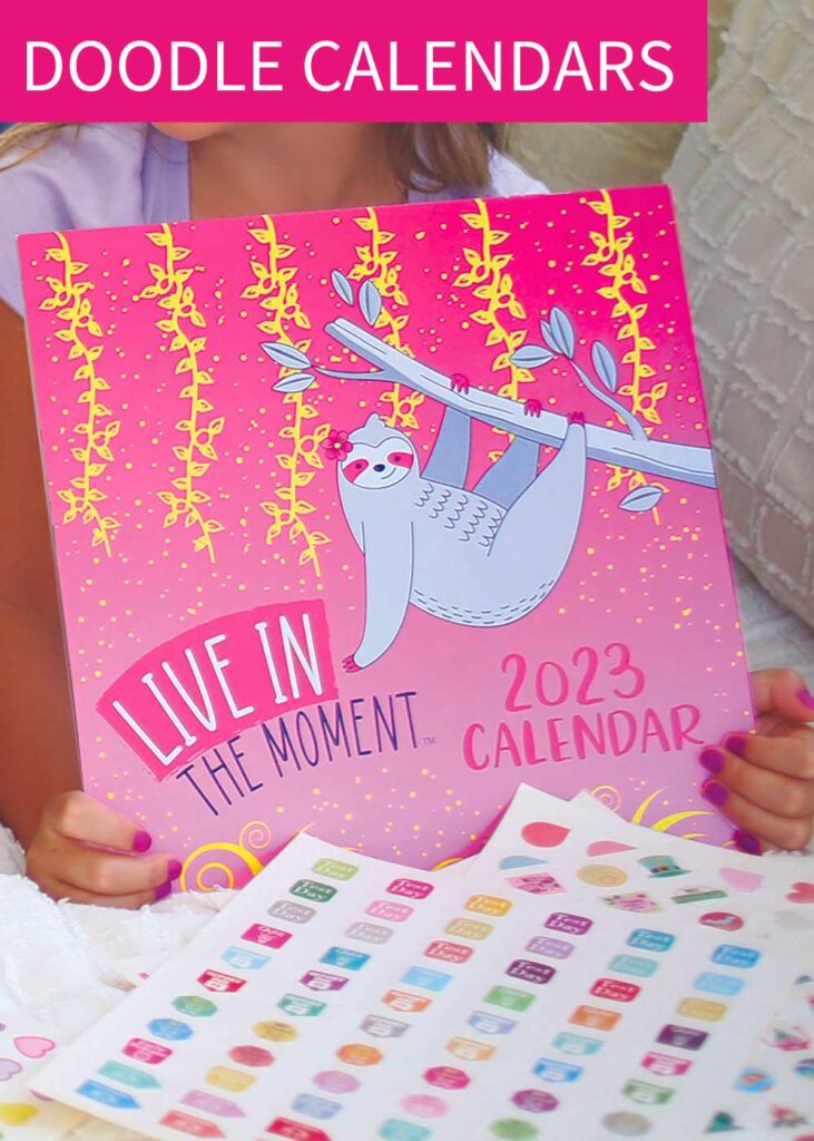 Life Is A Doodle - Locking Diaries And Journals For Girls
