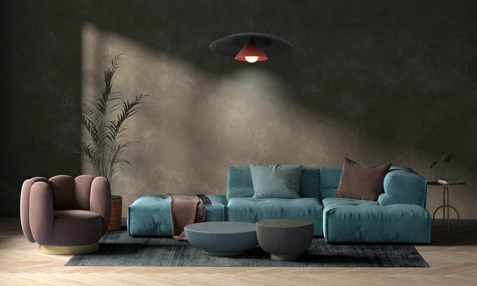 Velvet by LOFTLIGHT – Lamps with velvet coating in stunning colors