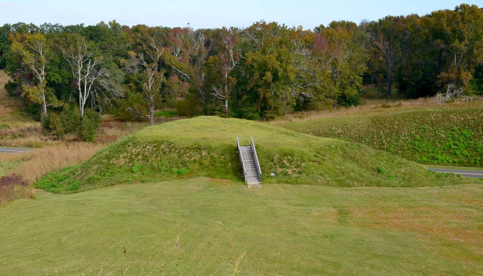Ocmulgee Mounds National Historical Park in Macon, Georgia