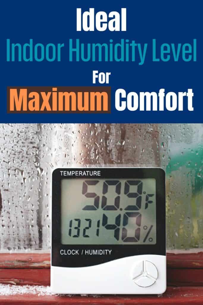 Ideal Indoor Humidity Level For Maximum Comfort (With Chart ...
