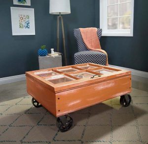 15 Repurposed wooden window frames turned into coffee tables | Oh My Sander