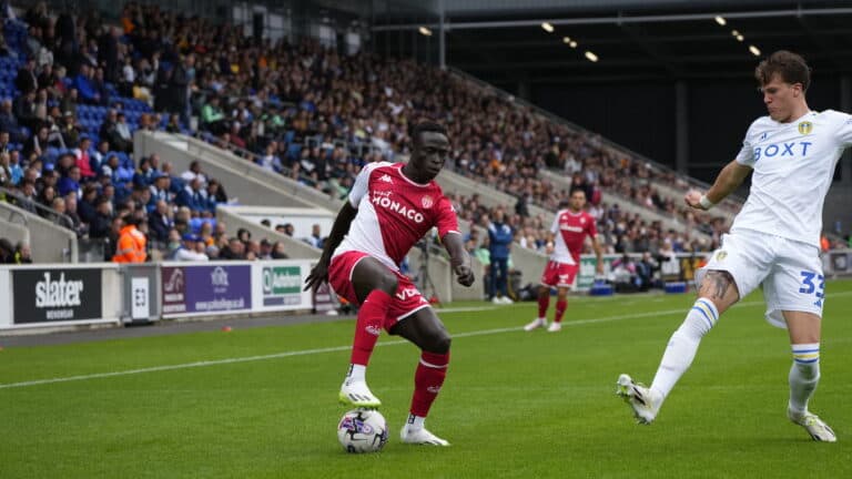 Pré-saison : L'AS Monaco domine Leeds United, Krépin Diatta passeur