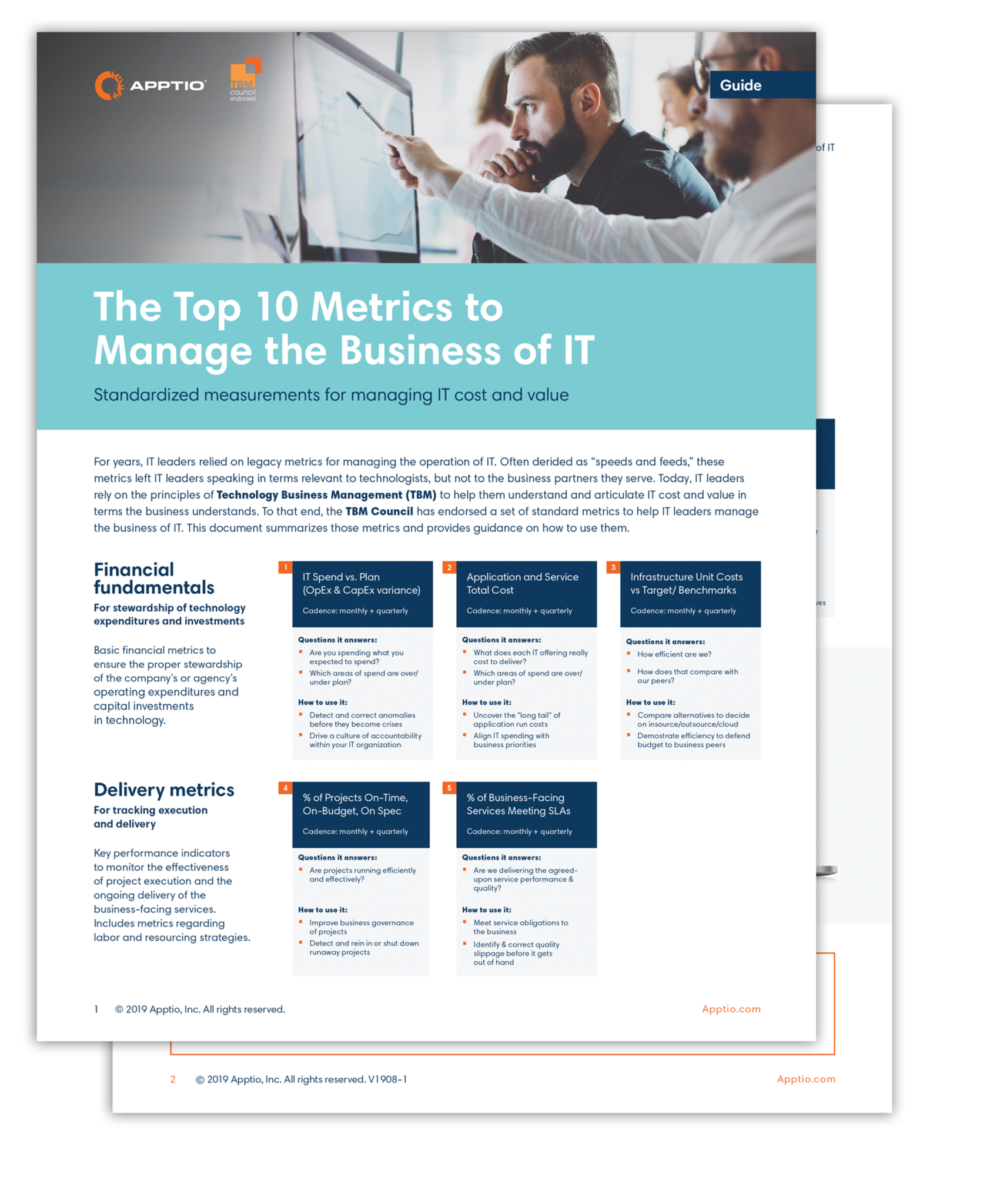 10 Essential IT Metrics - Apptio