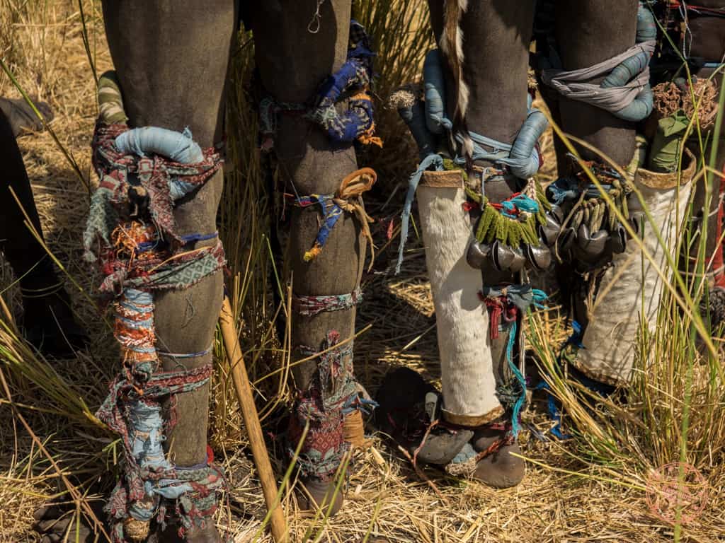 Mursi Tribe Donga Stick Fighting Tournament in Omo Valley, Ethiopia