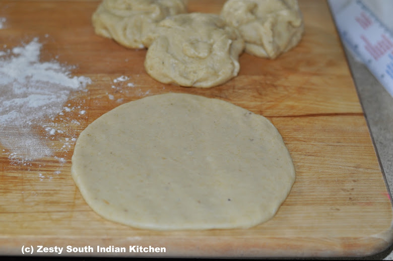 Sheermal: Saffron flat bread with touch of cardamom - Zesty South ...