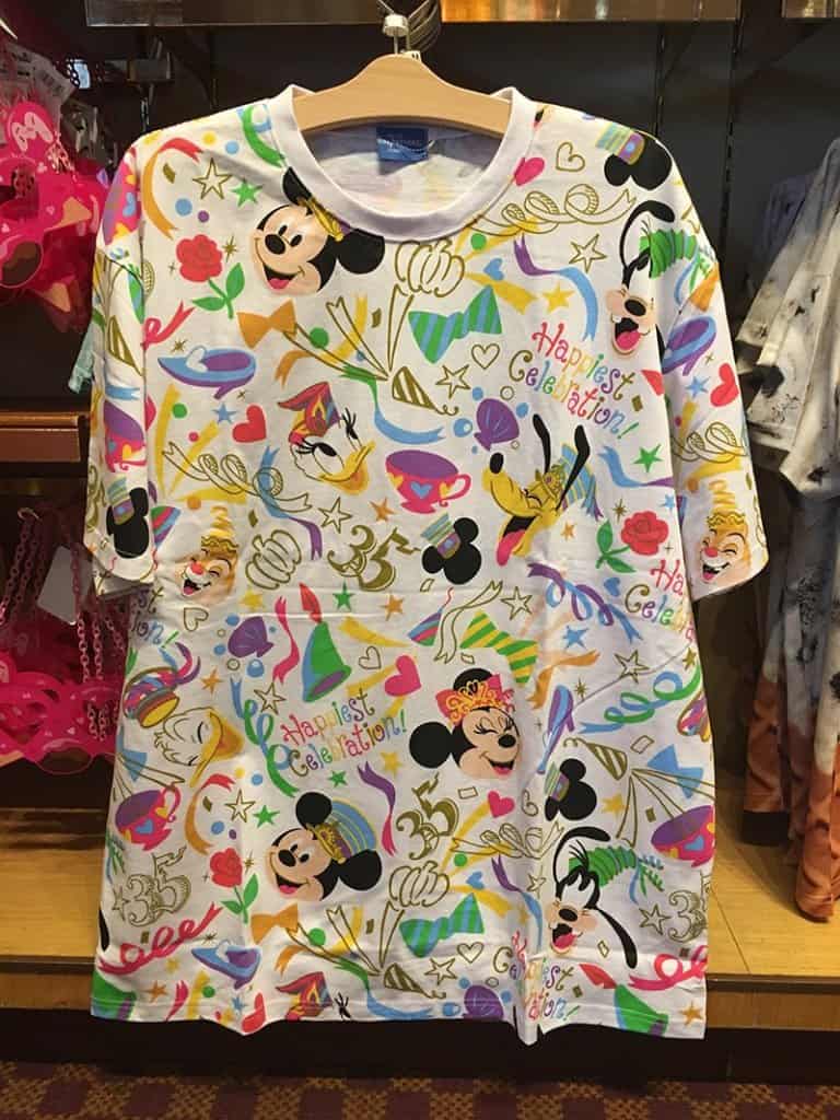 Tokyo Disneyland T-Shirts (Spring 2018)
