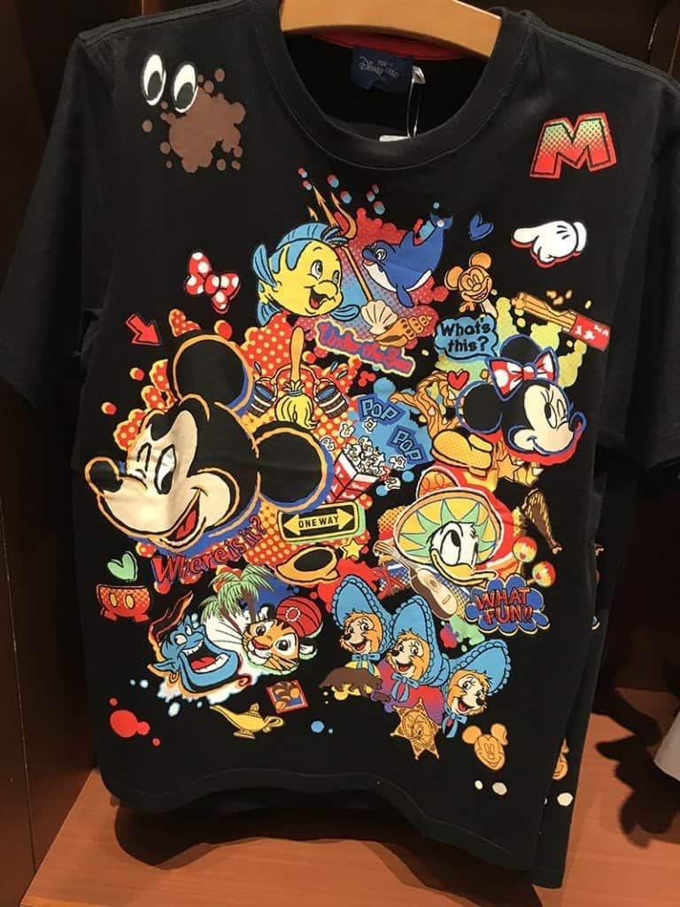 Tokyo Disneyland T-Shirts (Spring 2018)