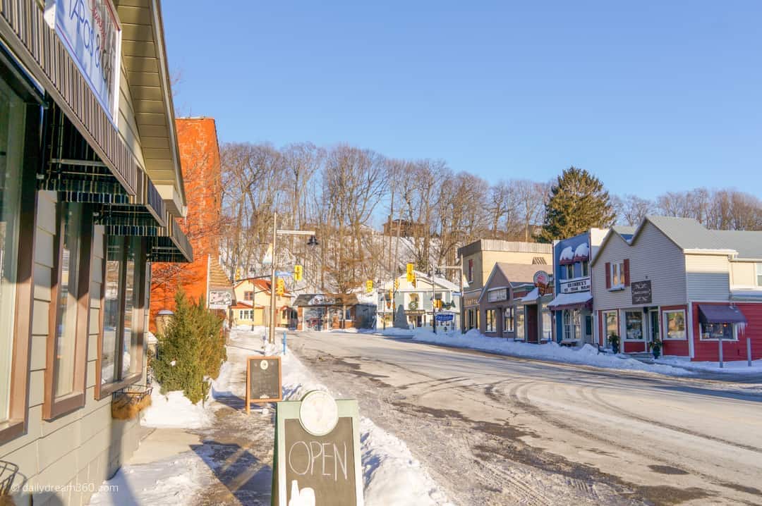 Things to do during Winter in Port Stanley Ontario Canada