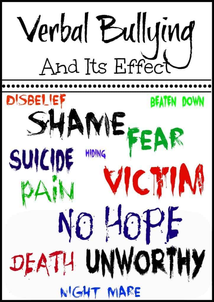 Verbal Bullying And Its Effect on Kids in Jun 2021 - OurFamilyWorld.com