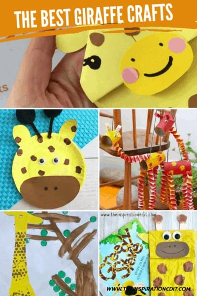 13 Fantastic Giraffe Crafts For Kids · The Inspiration Edit